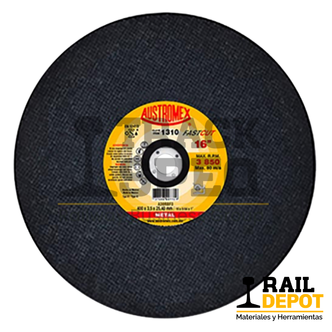 Rail Cutting Disc 16 x 1/8 – Track Speq